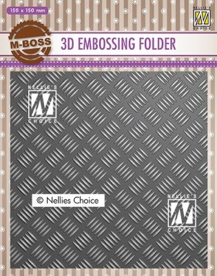 Nellies 3D Embossing Folder - M-BOSS - Stripe Pattern - EF3D024 ...